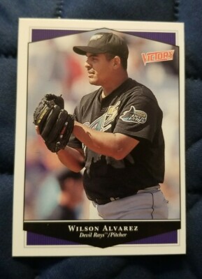 1999 Upper Deck Victory Tampa Bay Devil Rays Baseball Card #389 Wilson ...