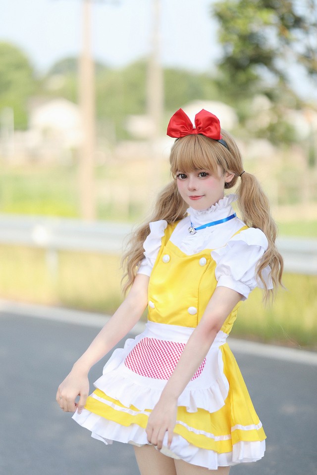Japanese Cute and Adorable Girl Lolita Maid Soft Girl Dress Short Skirt ...