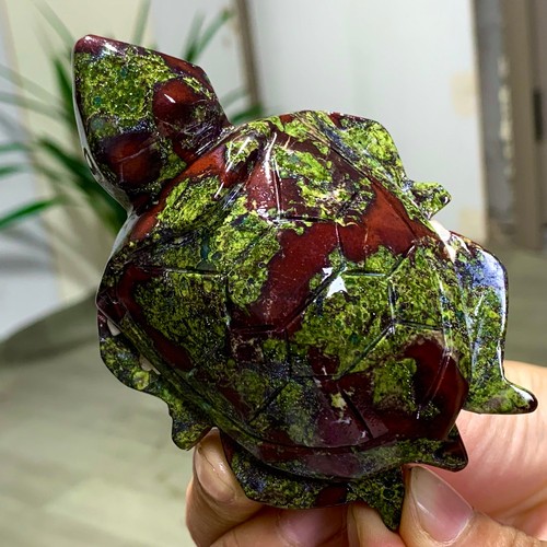 236G Dragon Stone Crystal Turtle, Natural Dragon Stone Jasper from ...