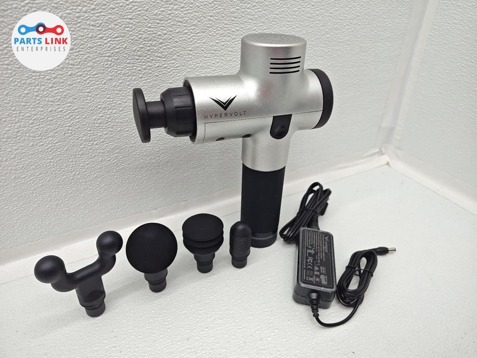 HyperIce Hypervolt Percussive Massager Massage Gun 53000 001-00 Silver ...