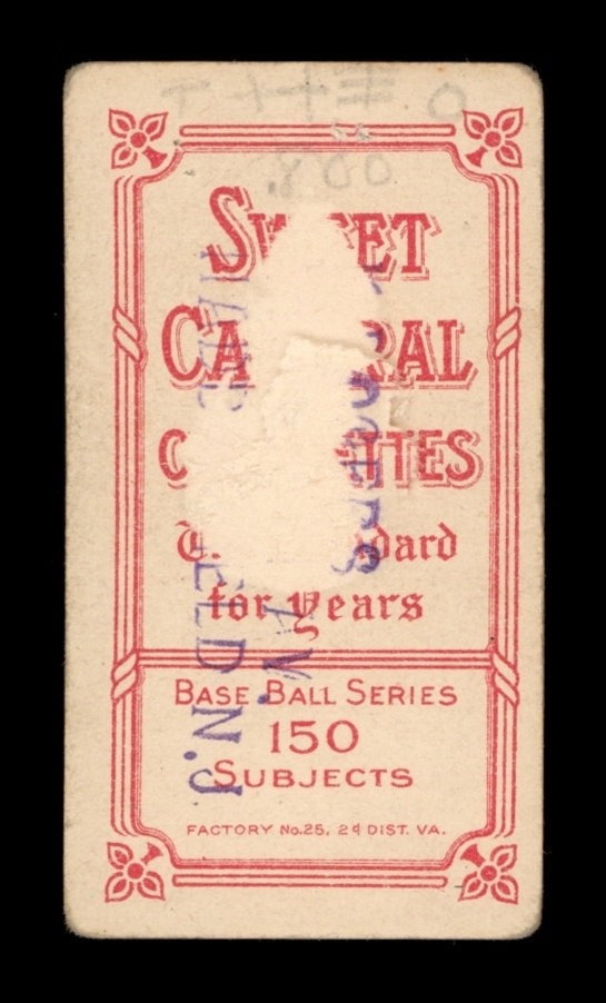 1909-11 T206 Set-Break Sherry Magee Sweet Caporal LOW GRADE (filler ...