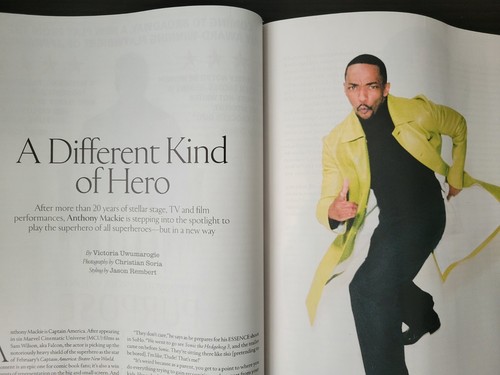 Tyra Banks - Essence Magazine + Anthony Mackie March/April 2025 | eBay