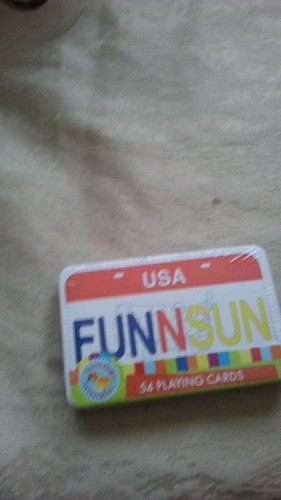 USA Fun N Sun Playing Cards, New | eBay