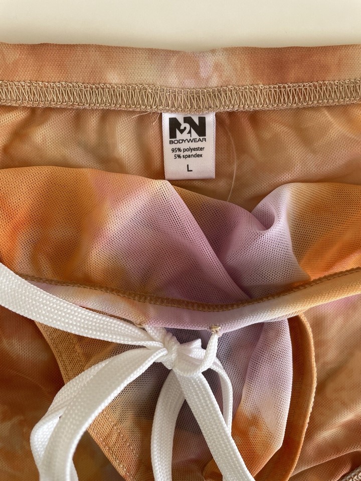 N2N Bodywear Men's AX52 Avalon X Sport Orange Lavender Size L ...
