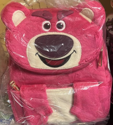 Loungefly Lotso Plush Mini Backpack - Pink for sale online | eBay