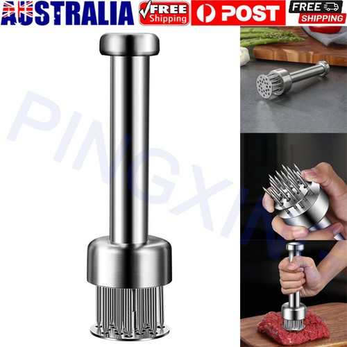 Kitchen Meat Tenderizer Steak Hammer Pin Beef Stainless Steel Needles ...