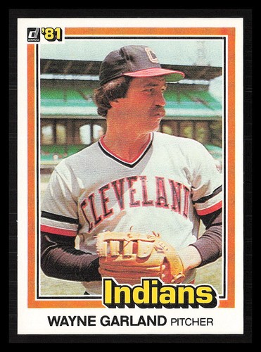 Wayne Garland 1981 Donruss #440 Cleveland Indians | eBay