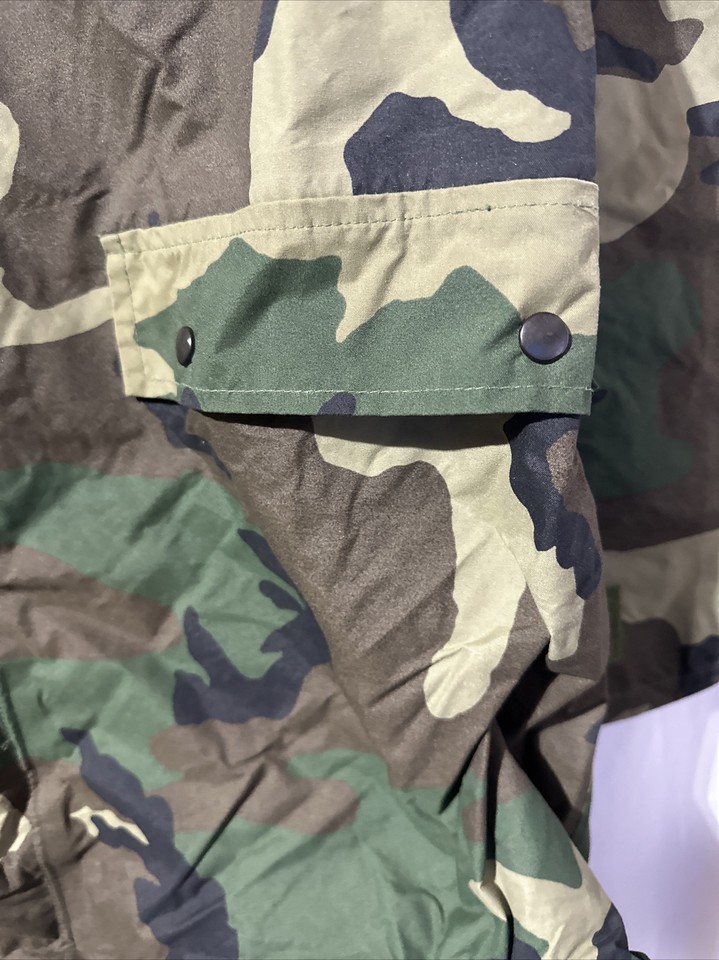 U.S. Army Parka Improved Rainsuit Jacket Orc Industries Woodland Camo ...