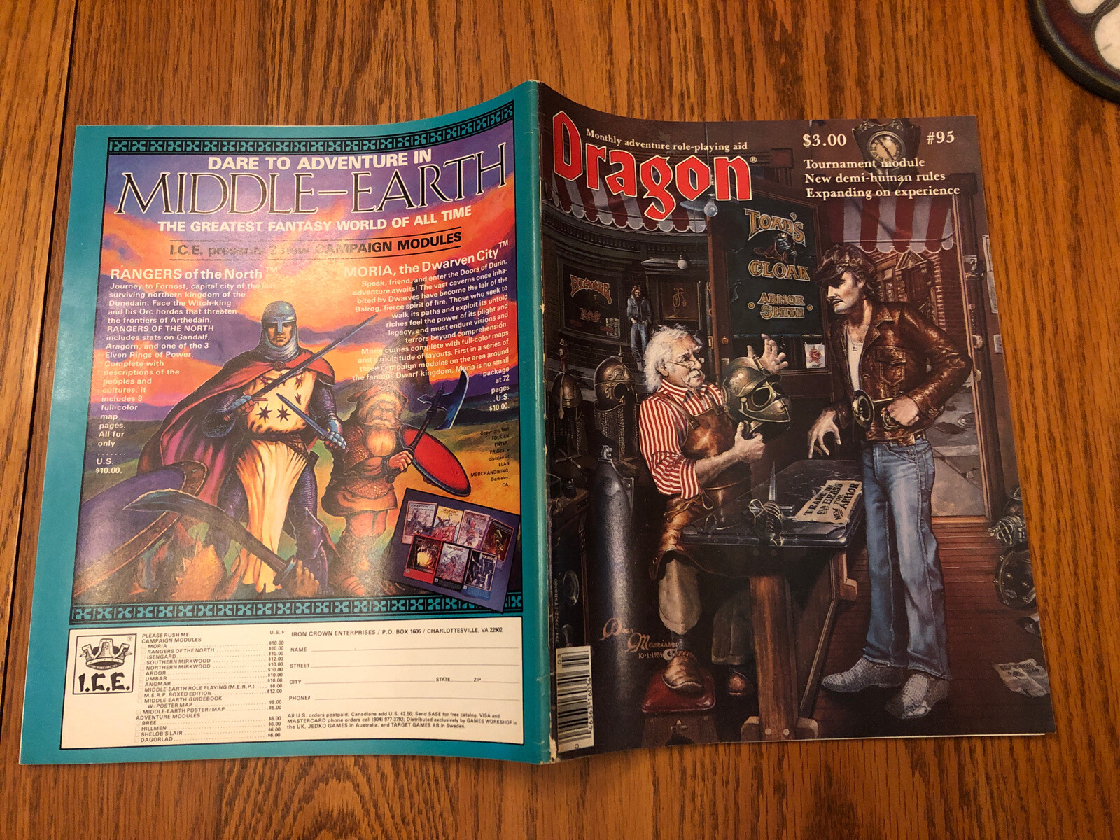 High grade! DRAGON MAGAZINE #95 Mar 1985 Dungeons & Dragons TSR D&D ...