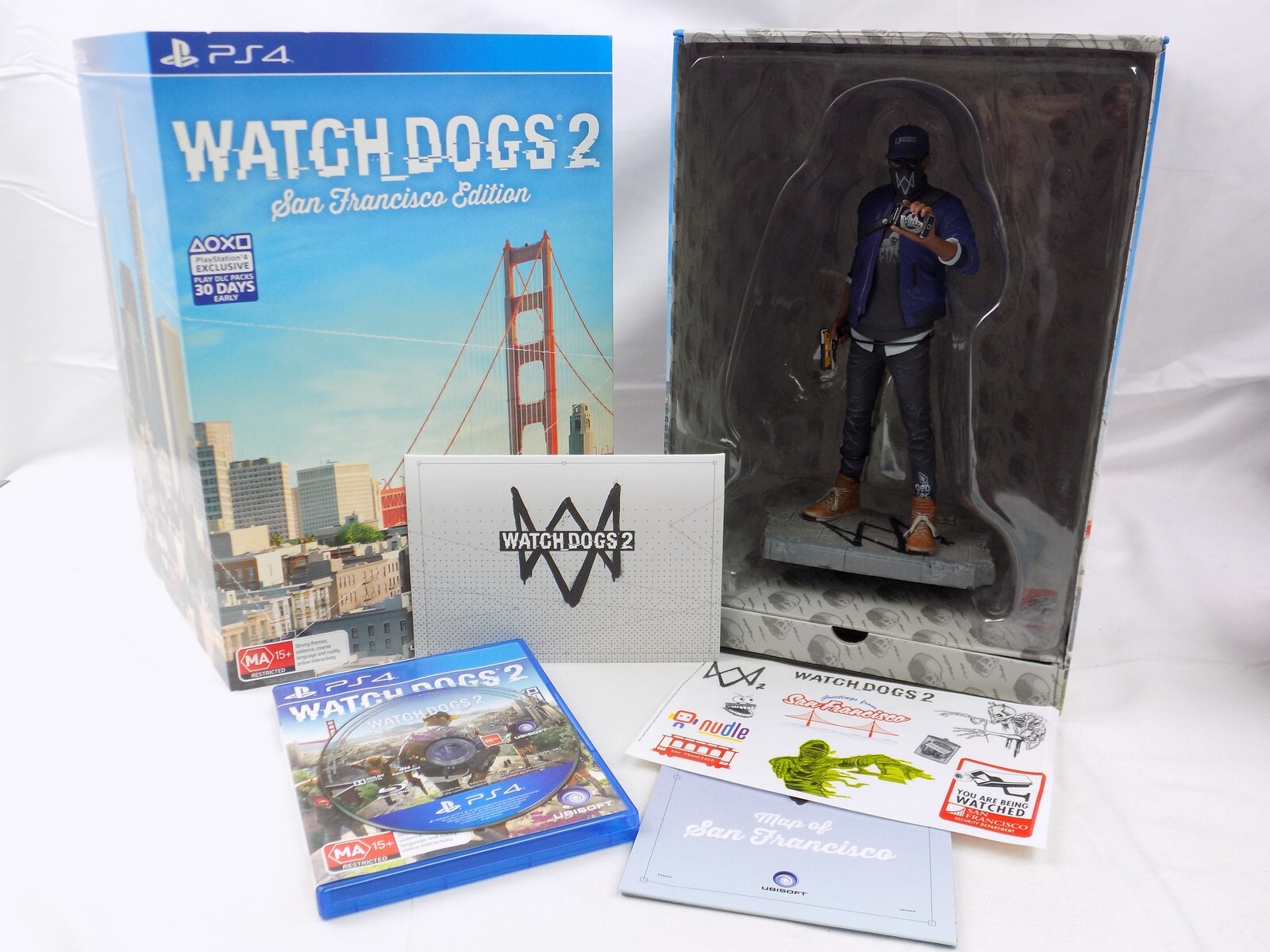 Playstation 4 PS4 Watch Dogs 2 San Francisco Collector's Edition | eBay