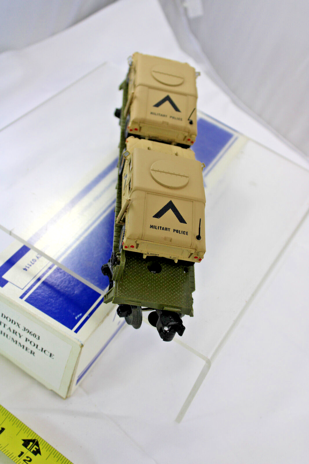 Geller Trains DODX - 39603 - Military Police - Hummer - Lot 2 | eBay