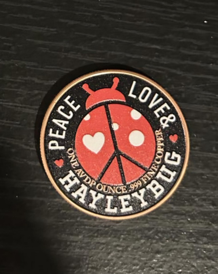 Hayley Bug Copper Round. Think Like A Captain, Act Like A Pirate. 1 ...