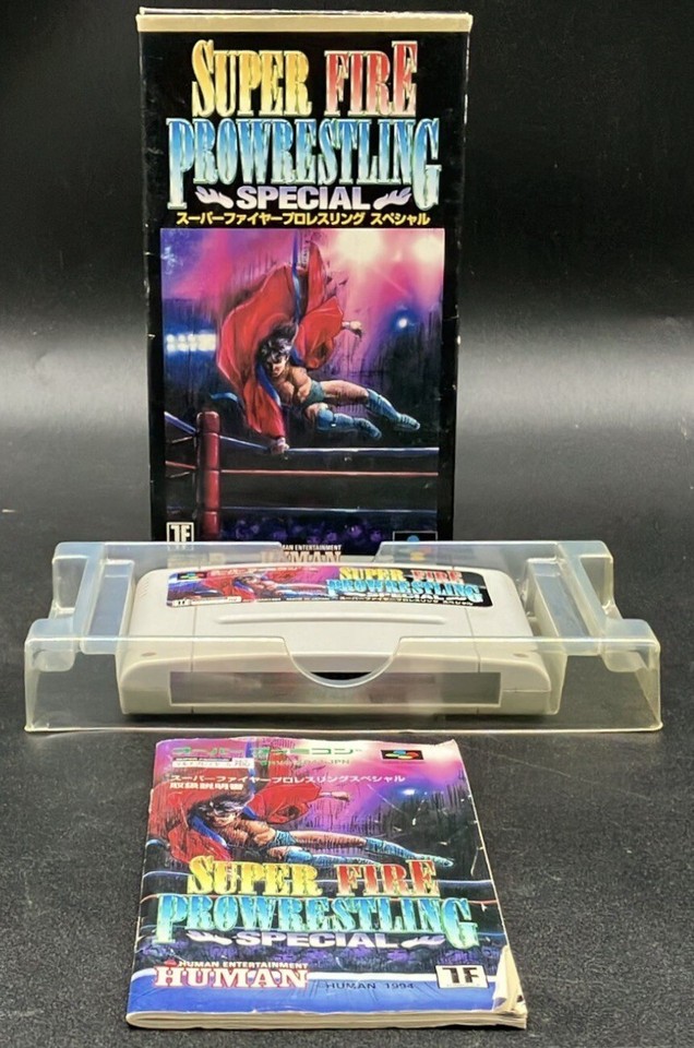 Nintendo Famicom SNES - Super Fire Pro Wrestling Special - Japan ...