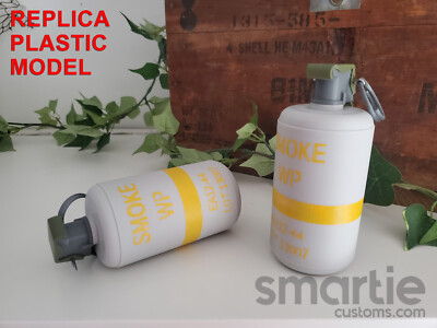 DUMMY M15 White Phosphorus WP Smoke Grenade - Accurate Size Plastic ...