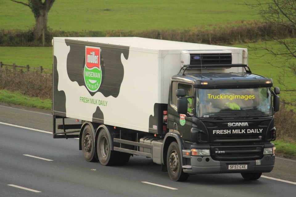 TRUCKINGIMAGES TRUCK PHOTOS - MILK TPT MULLER WISEMAN MMID TRUCKS - 250 ...