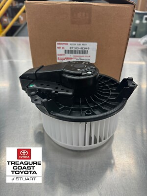 NEW OEM TOYOTA FACTORY BLOWER MOTOR 87103-0E040 | eBay