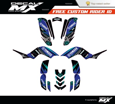 Fits Yamaha Raptor660 GRAPHICS KIT STICKER DECALS YAMAHA RAPTOR 660 ...