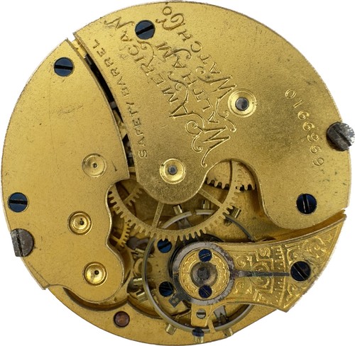 Antique 0 Size Waltham Mechanical Hunter Pocket Watch Movement Grade 60 ...