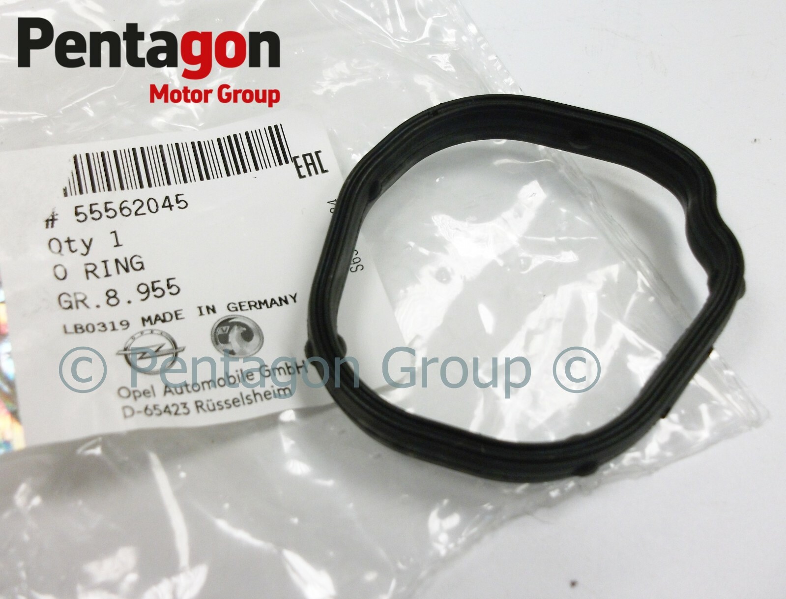 New Genuine Vauxhall Astra J Insignia A Mokka Water Outlet Seal Ring ...