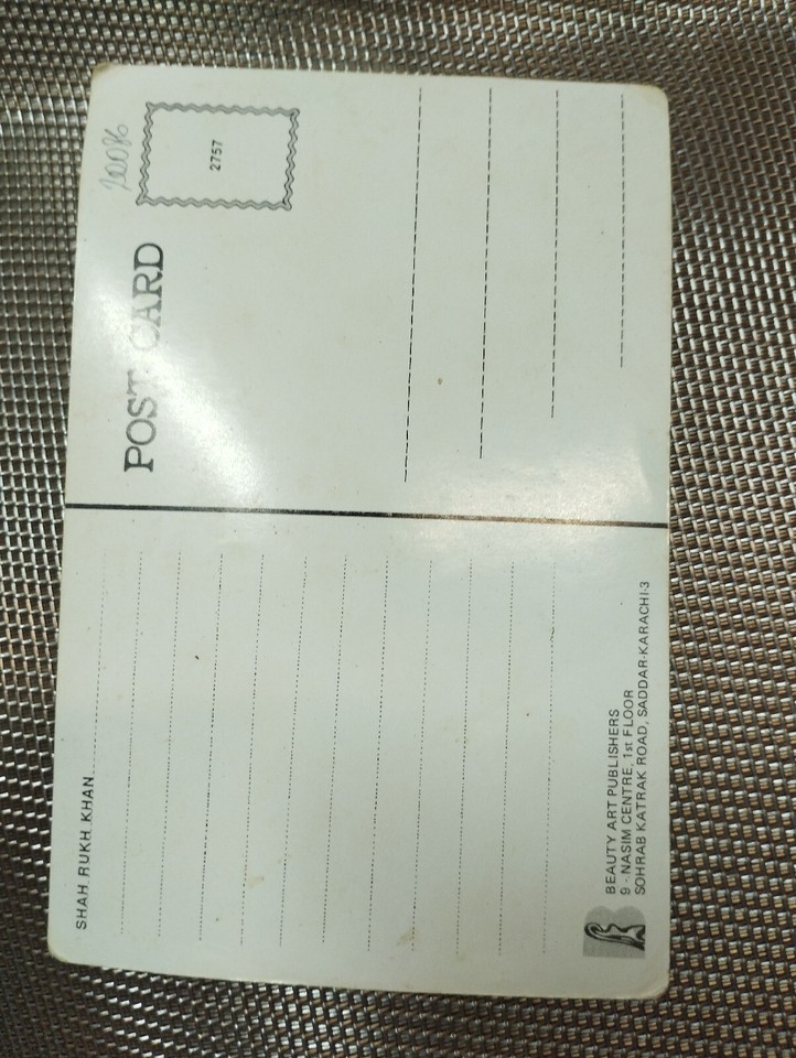 Bollywood actors: Shahrukh Khan Shah Rukh Khan Rare post cards India | eBay