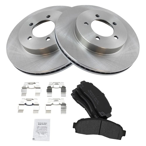 For Ford Explorer 02-05 TRQ BKA10499 Front Disc Brake Kit w Semi ...