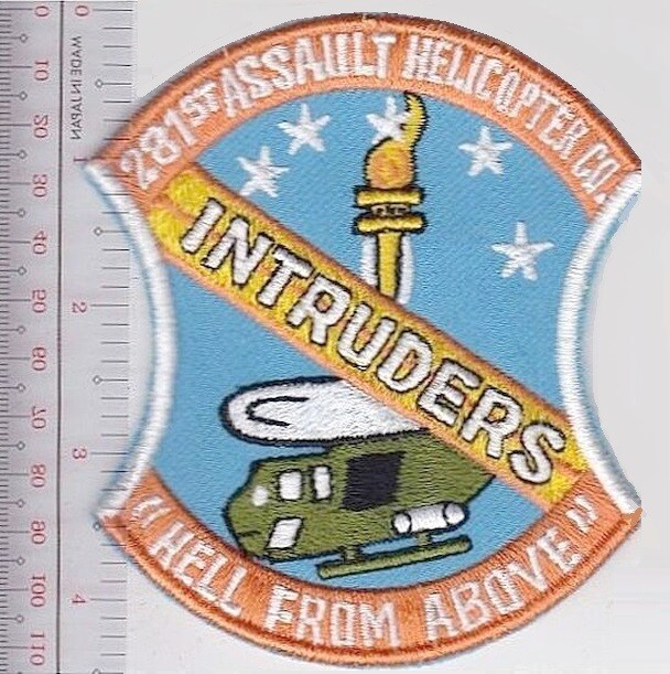 US Army Vietnam 281st Assault Helicopter Co 5th SF Group ''Hell NO ...