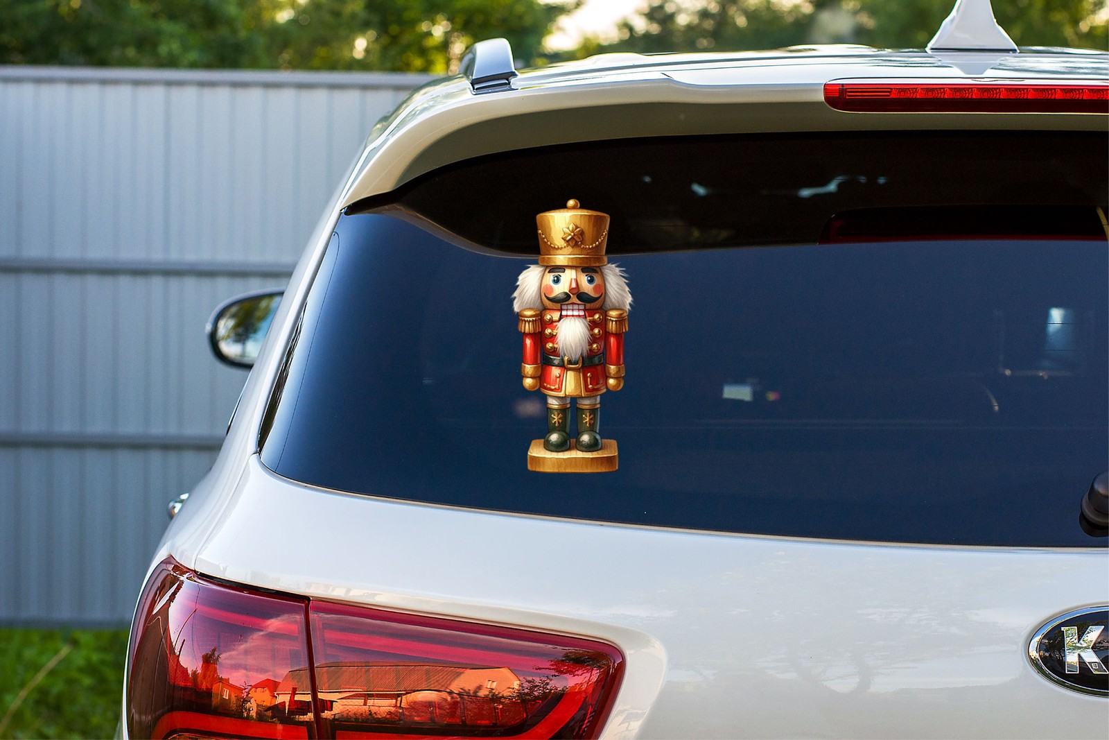 Golden Christmas Nutcracker Wall Art Bedroom Window Vinyl Sticker Decal 6 Sizes | eBay