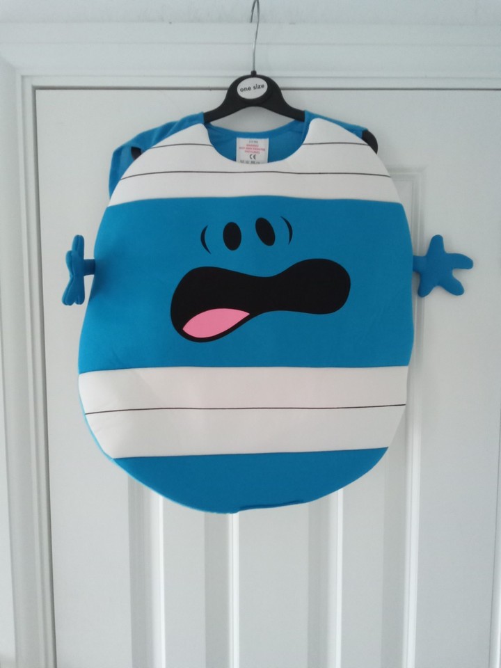 Mr Bump Mr Men Children's Fancy Dress Costume Age 3-5 Years World Book ...