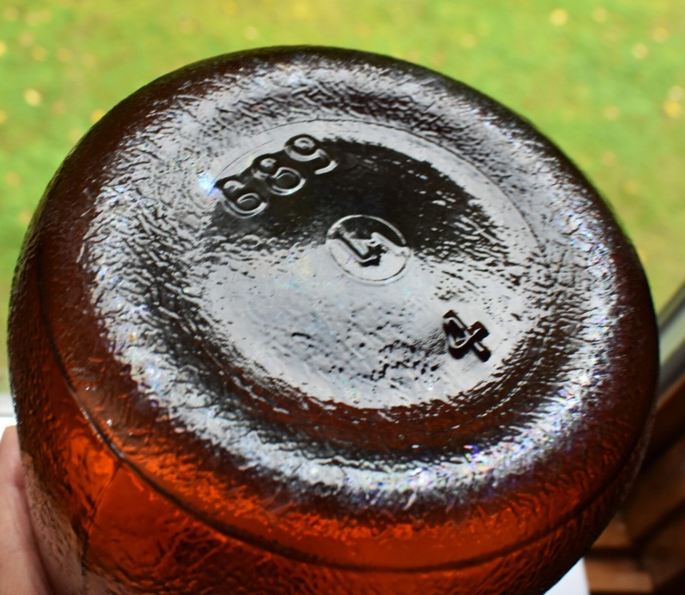 Antique Soda Jug Nesbitt's Fountain Syrup Latchford Marbel Textured 132 ...