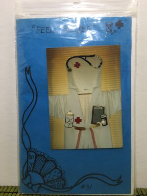 Feel Better Applique Collar Medical Applique Sewing Pattern Jan Wilke ...