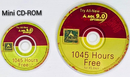 RARE "Autumn Leaf" America Online Collectible / Install Disc Vintage ...