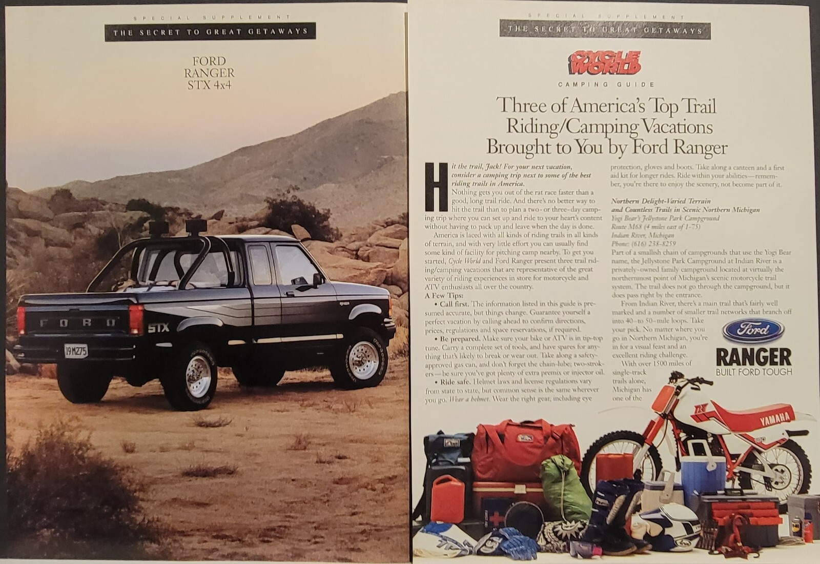 1988 Ford Ranger STX 4 x 4 Pickup 3p Truck Ad | eBay