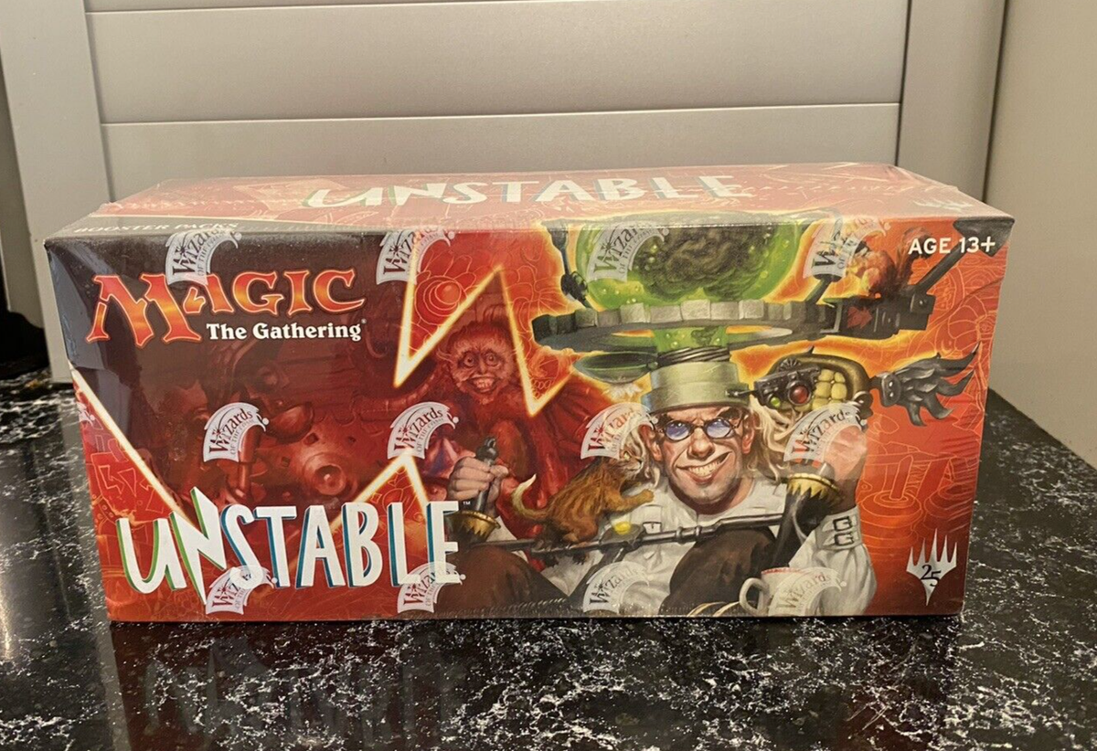 Unstable Games Magic The Gathering Unstable Booster Box - 36 Pack MTG ...