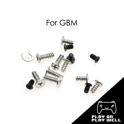 Complete Screw Kit Replacement For Nintendo GameBoy Micro GBM | eBay