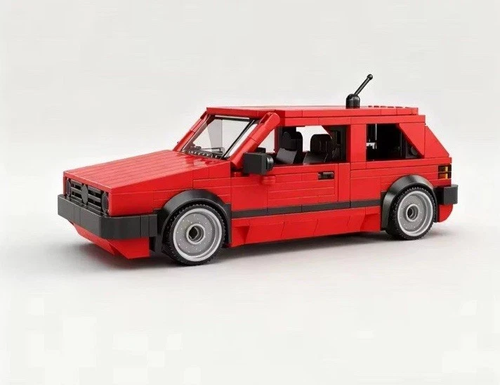 VW Golf MK2 Building Blocks Large Set 1/24 Scale High Detail DIY KIT | eBay