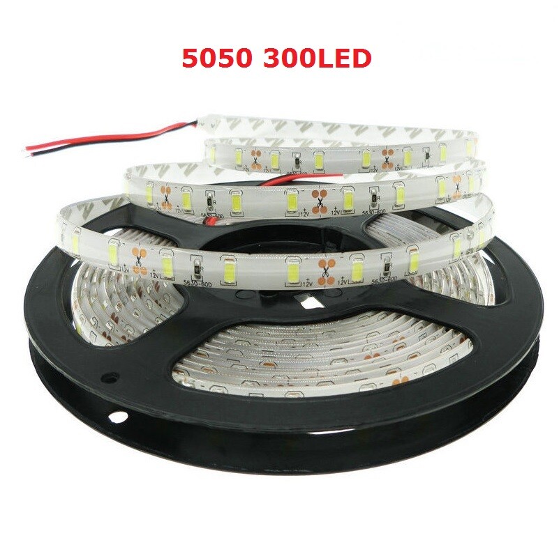Bright 5050 RGB Waterproof SMD 300 LED Flexible Strip light 12V 5M 16 ...