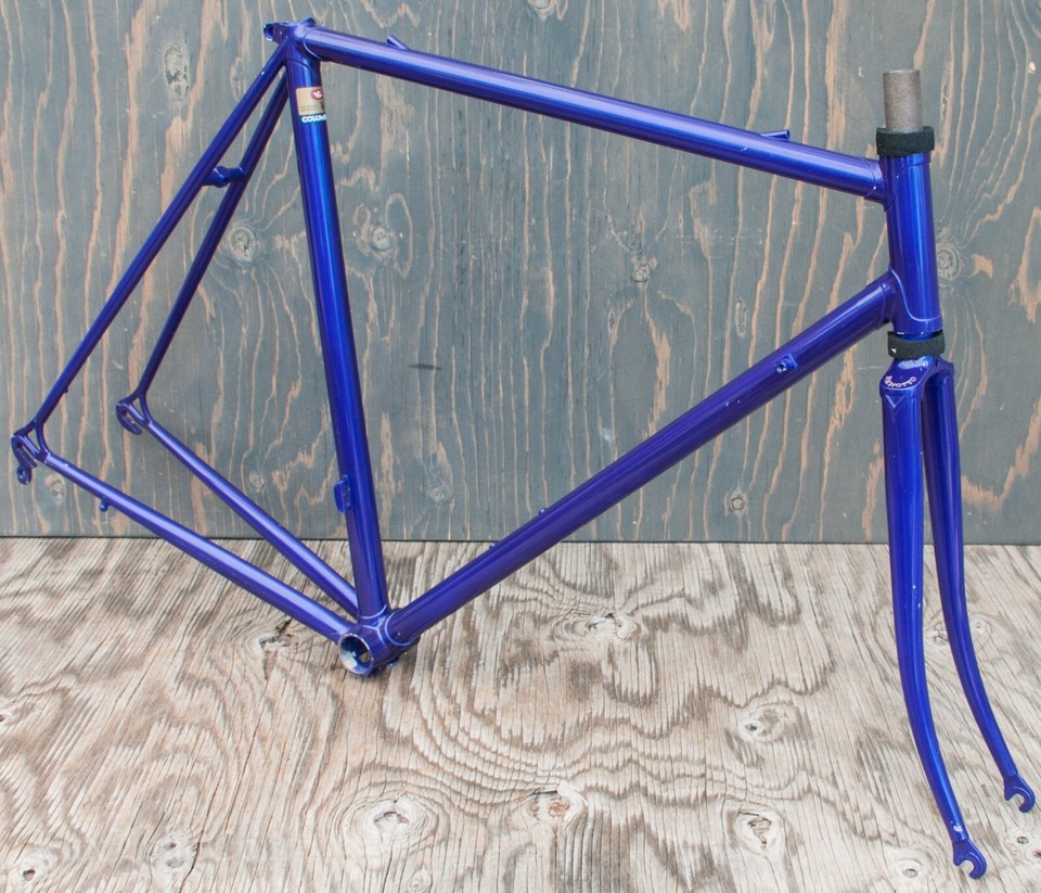 NOS Vintage Benotto RoadBike FRAME & FORK Columbus Steel Campagnolo ...