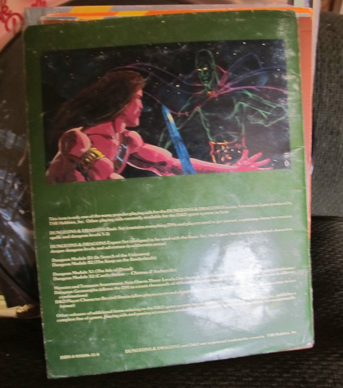 B3 Palace of the Silver Princess Dungeons & Dragons module TSR 9044 ...