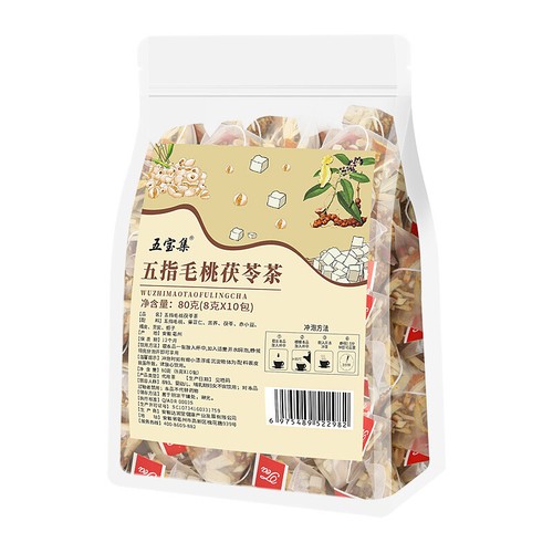 Wuzhishan Tu Fu Ling tea 五指毛桃土茯苓茶三角茶包 10包/袋 | eBay