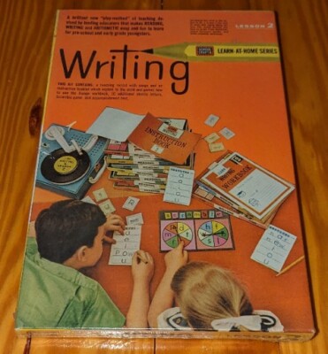 Vintage Lesson 2 School Craft Learn-At-Home-Series Writing, Factory ...