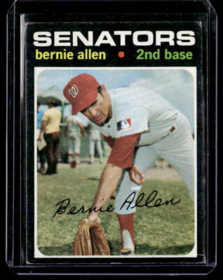 1971 Topps #427 Bernie Allen Washington Senators VG-EX Baseball Card ...