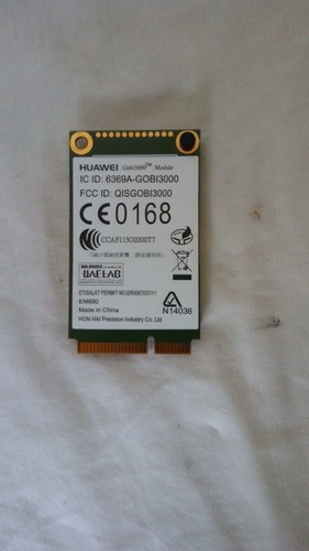Card Huawei Gobi 3000 1458-371-12 | eBay Australia