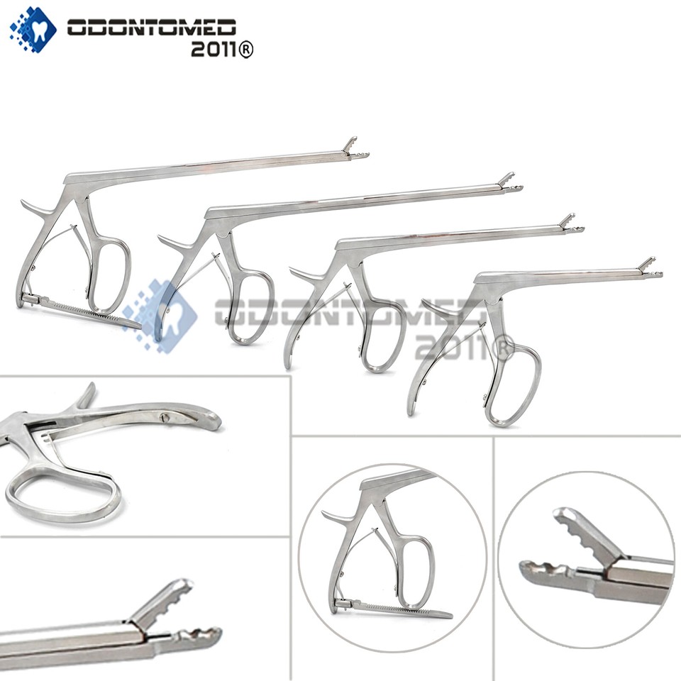 Set Of 4 Intraarticular Tissue Grasper/Rongeur Orthopedic Surgical ...