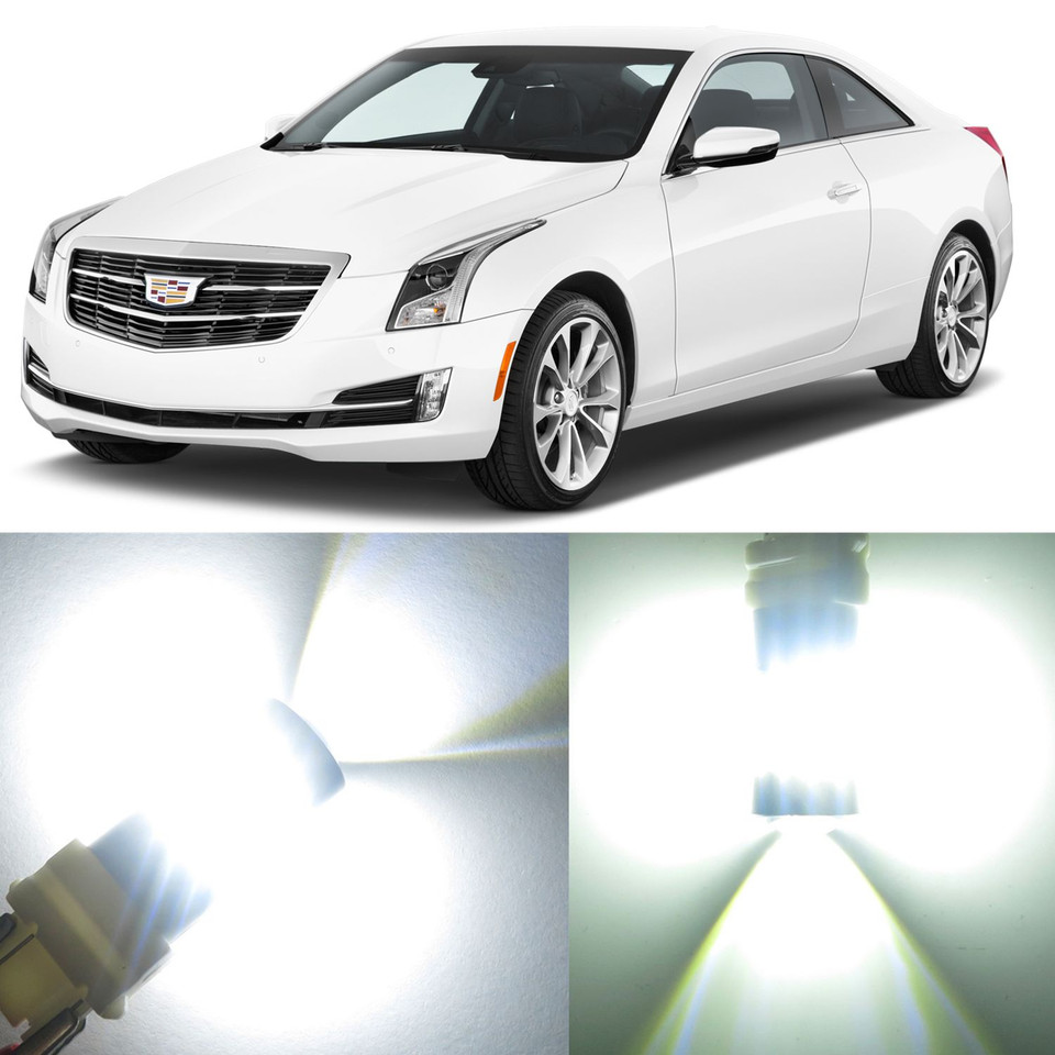 Alla Lighting Front Turn Signal Flash Light 7440NA White LED Bulb for ...
