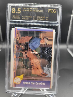 1993 Nolan Ryan Ghostwriting #118 Nolan The Cowboy "DARE TO KEEP ...