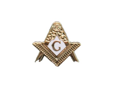 Entered Apprentice Masonic Freemason Lapel Pin | eBay UK