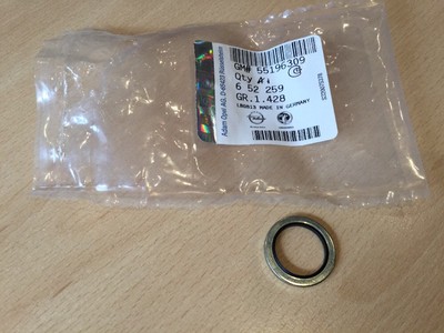 GENUINE VAUXHALL VECTRA ASTRA ZAFIRA INSIGNIA SIGNUM OIL SUMP PLUG SEAL ...