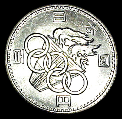 1964 JAPAN 100 YEN SILVER COIN..........MIN. BID .01 & NO RESERVE! | eBay