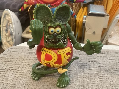 ONE 4.5” RAT FINK ED BIG DADDY ROTH RED/YELLOW LETTERS FIGURE W ...