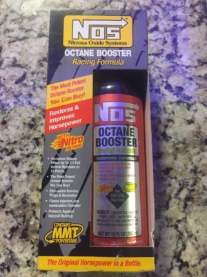 (1) NEW 12oz BOTTLE NOS OCTANE BOOSTER 12010 RACING FORMULA WITH MMT ...